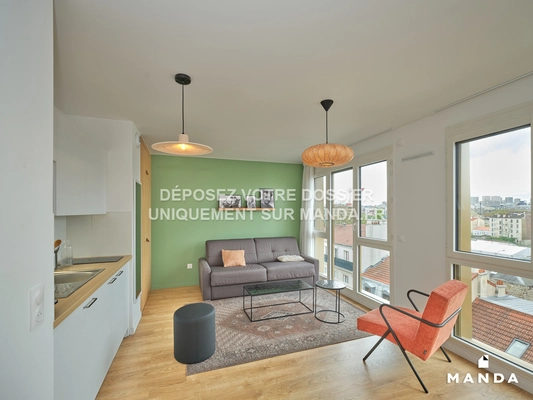 Location d'un T1 à Ivry-sur-Seine 94200 Ivry-sur-Seine