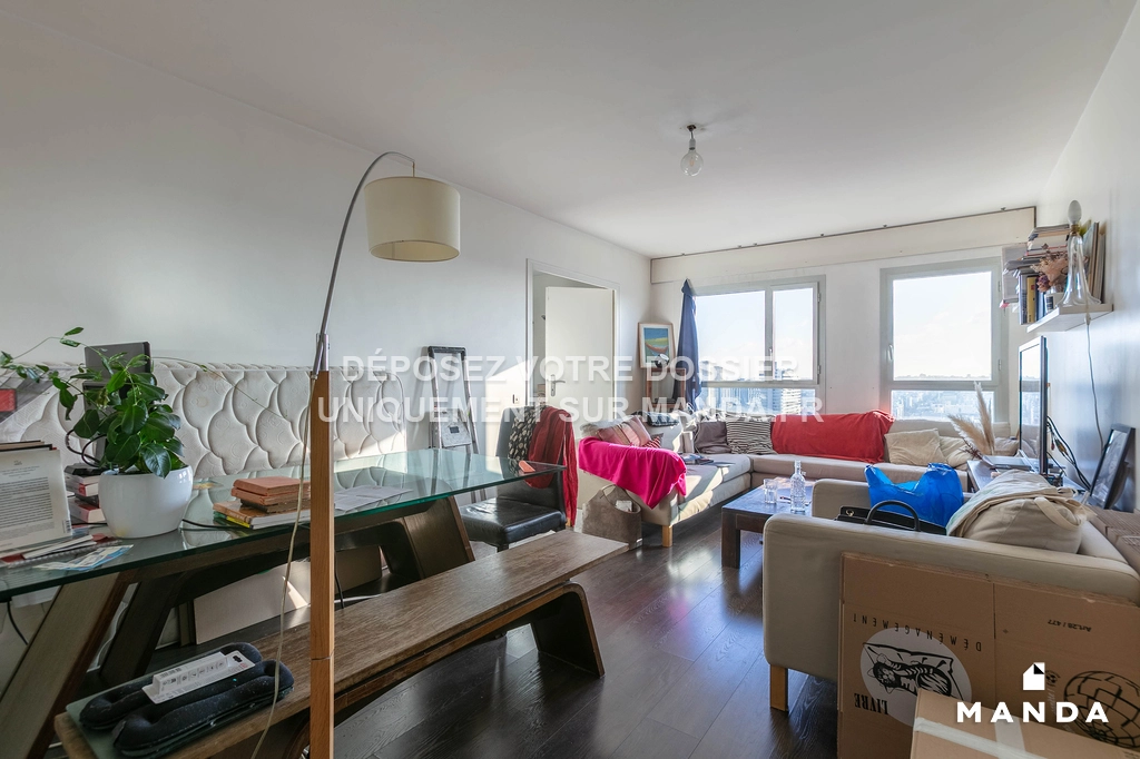 Location d'un T4 à T4 non meublé – Vue dégagée – Paris 13ᵉ 75013 Paris