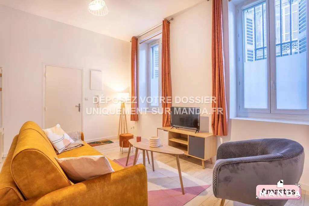 Location d'un T1 à Marseille 13006 - Studio de 25m2 en plein coeur de ...